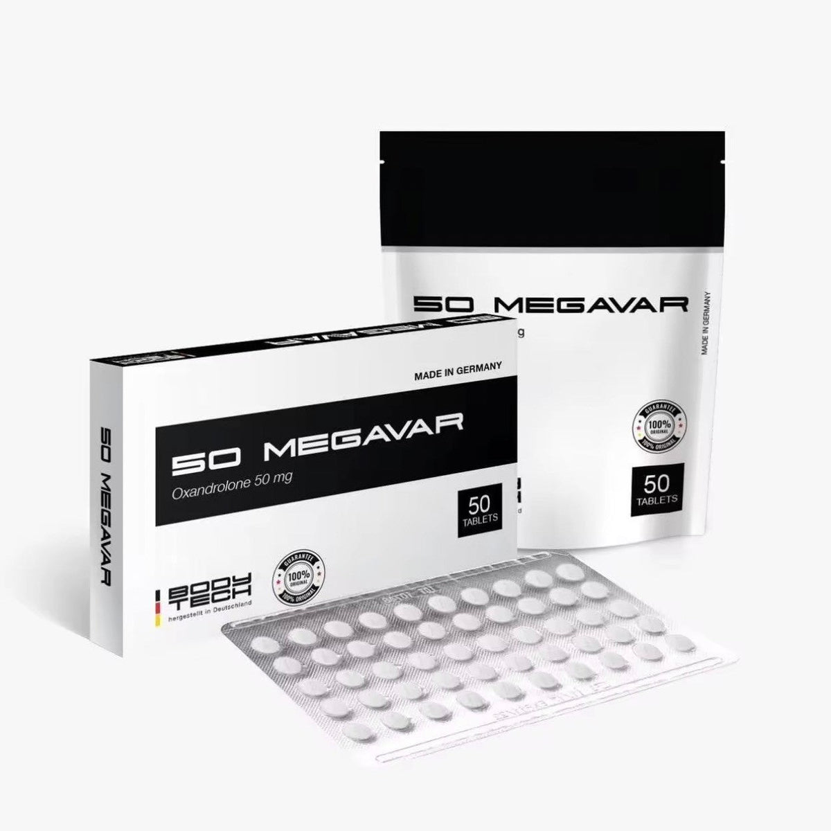 Bodytech Megawar 50mg - 50 Tab – Protein House